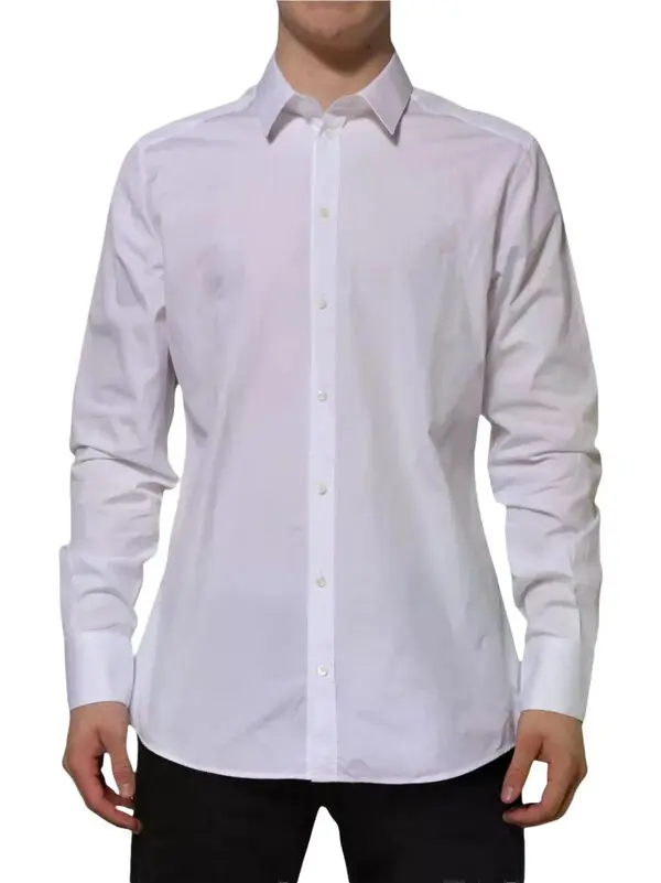 Dolce & Gabbana Slim-fit Shirt - White