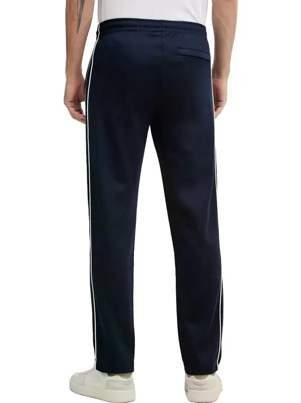 Lacoste Side-stripe Track Pants - Blue