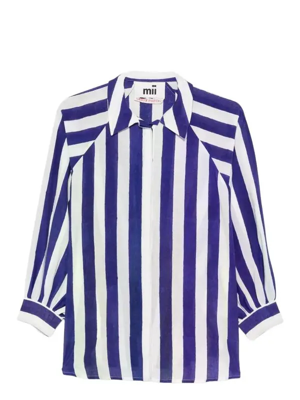MII Striped Shirt - Blue