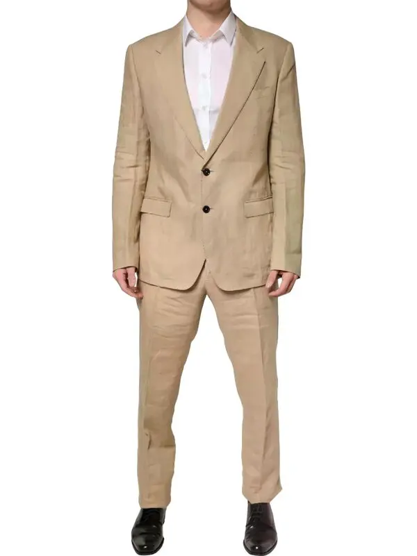 Dolce & Gabbana Taormina Single-breasted Suit - Neutrals
