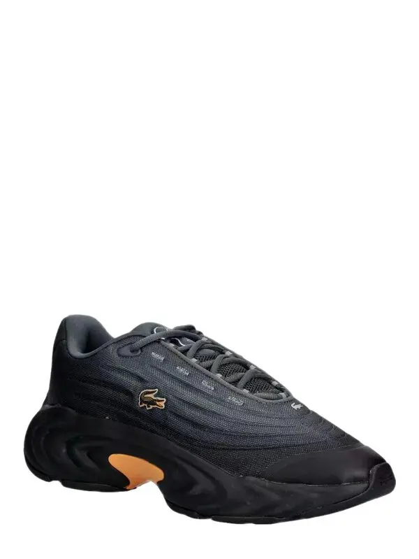 Lacoste Spinor Logo-patch Chunky-sole Sneakers - Grey