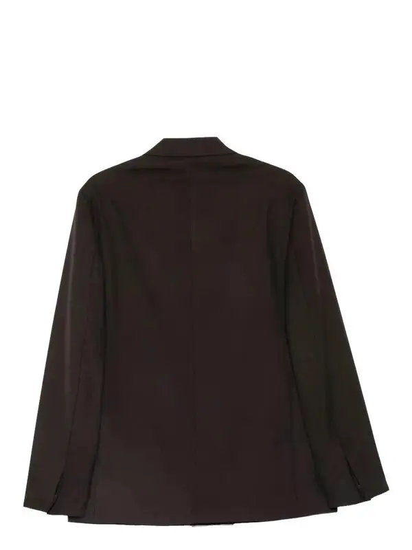 LOW BRAND Double-breasted Blazer - Brown