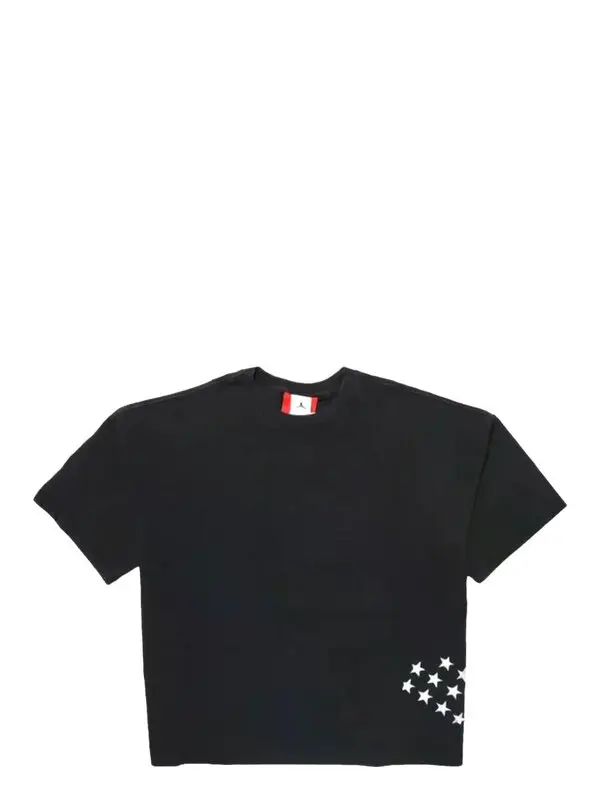 Nike Jordan Star-print T-shirt - Black