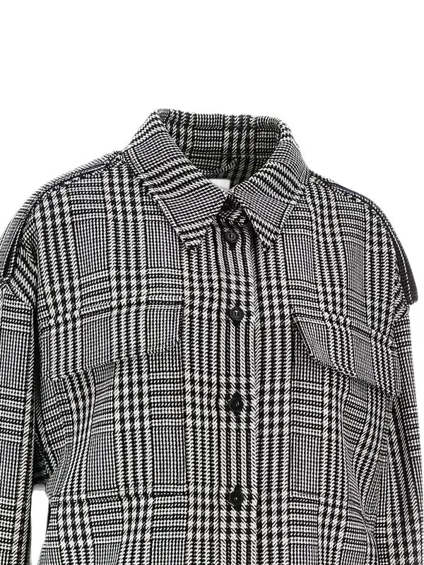 Stella McCartney Check Overshirt - Black