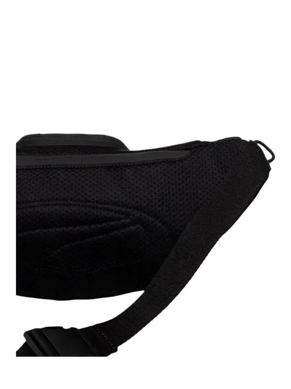 PUMA Logo Patch Belt Bag With Mesh Panels - Black