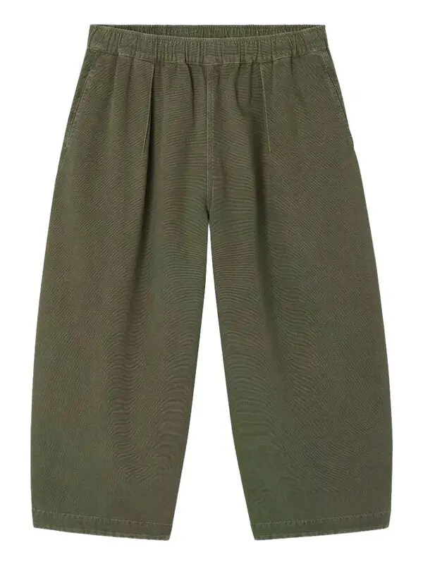 American Vintage Lycaz Pleated Palazzo Pants - Green