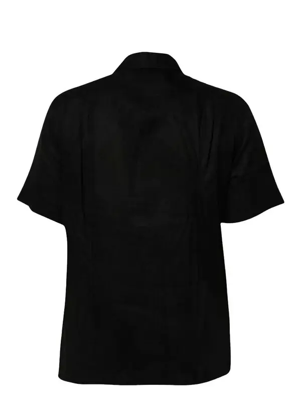 Carhartt Work In Progress Logo-patch Short-sleeve Shirt - Black