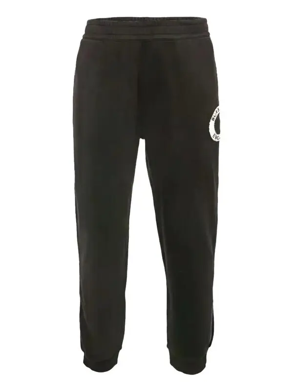 Burberry Terry-logo Track Pants - Black