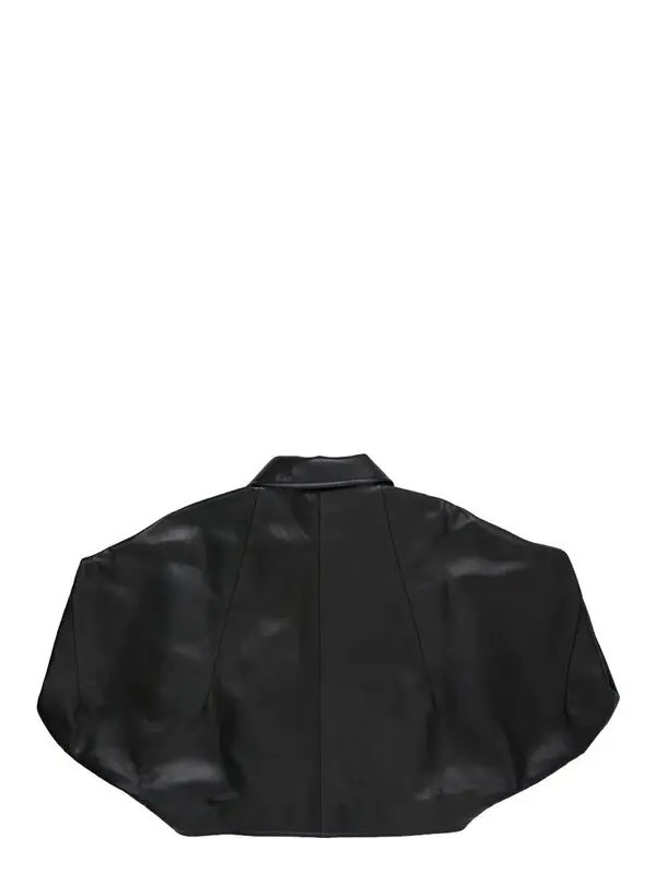 NICCOLO PASQUALETTI Batwing Cropped Shirt - Brown