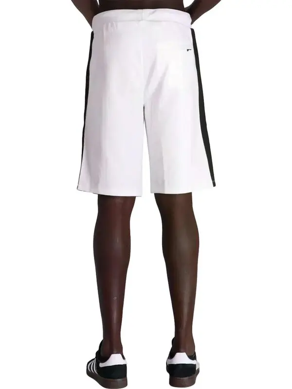 Karl Lagerfeld Logo-print Drawstring Shorts - White