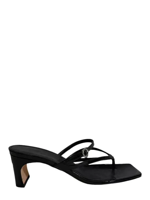 AeydĒ Giselle Leather Sandals - Black
