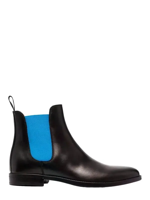 SCAROSSO Giacomo Blue Edit Boots - Black