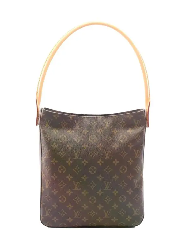 LOUIS VUITTON Monogram Looping Gm Shoulder Bag - Brown