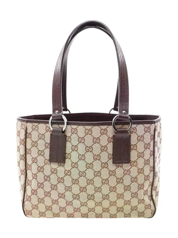 Gucci Gg Canvas Tote Bag - Neutrals