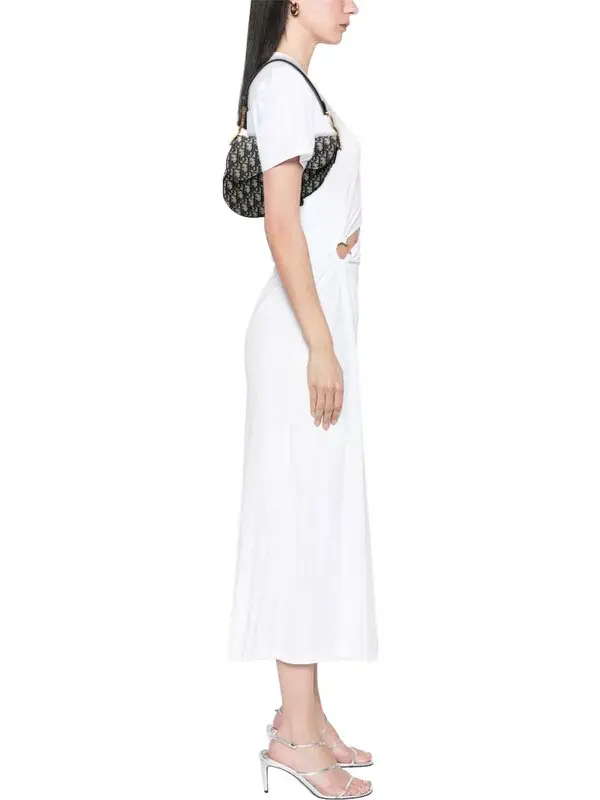 Dior Oblique Canvas Saddle Bag - Blue