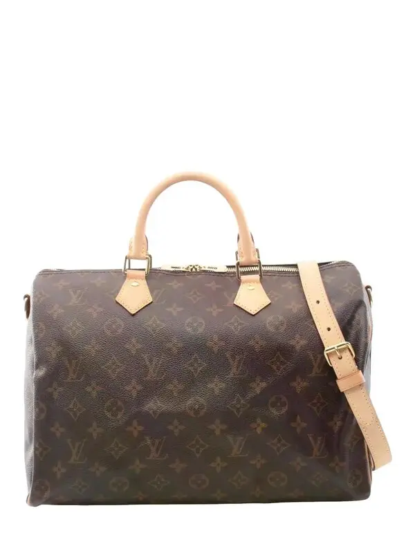 LOUIS VUITTON Speedy Bandouliere 35 Boston Bag - Brown