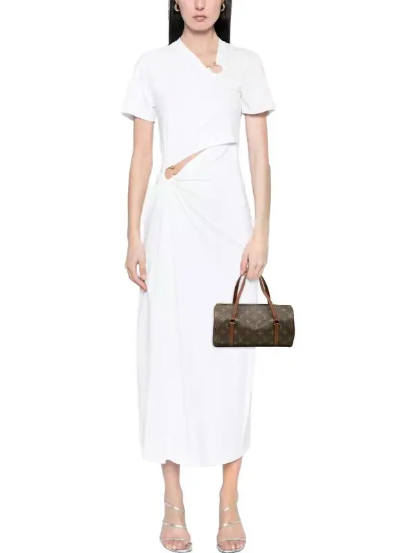 LOUIS VUITTON Monogram Papillon 26 Handbag - Brown