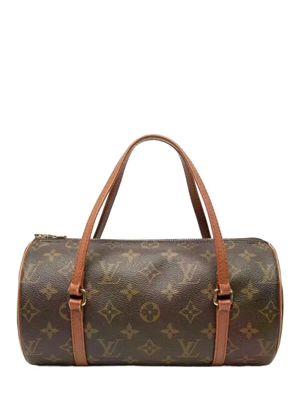 LOUIS VUITTON 1995 Monogram Papillon 26 Handbag - Brown