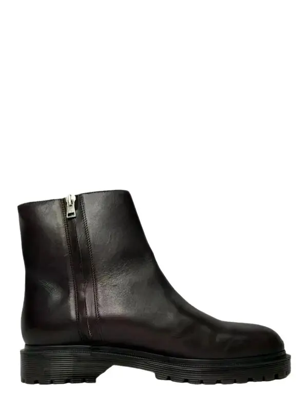 Marni Round-toe Ankle Boots - Black