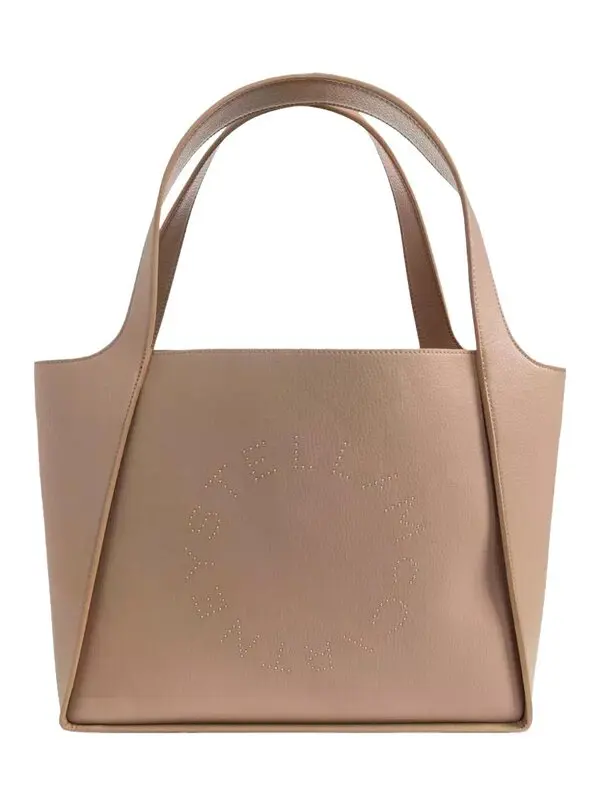 Stella McCartney Logo Perforated Tote Bag - Pink