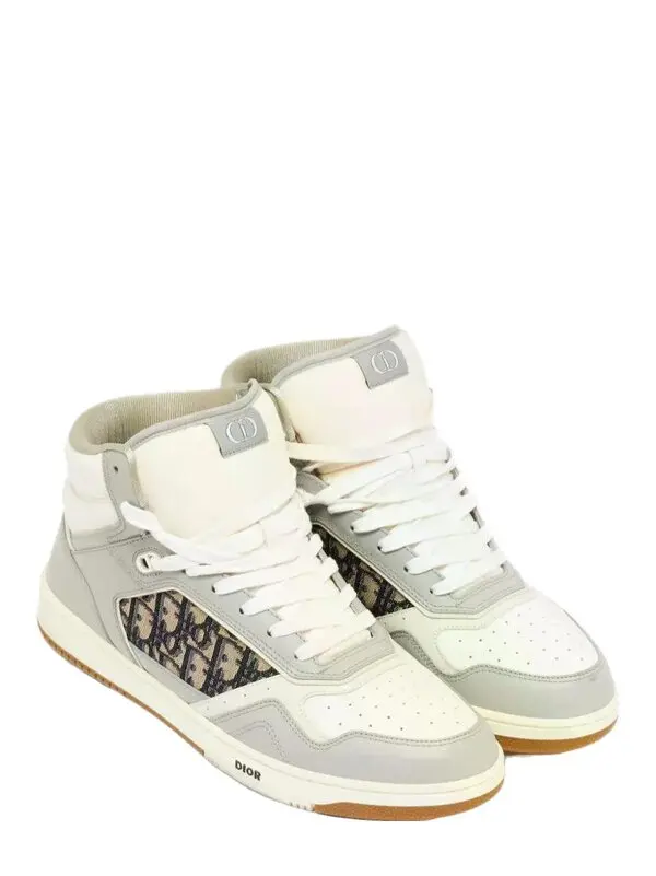 Dior B27 Jacquard Sneakers - White