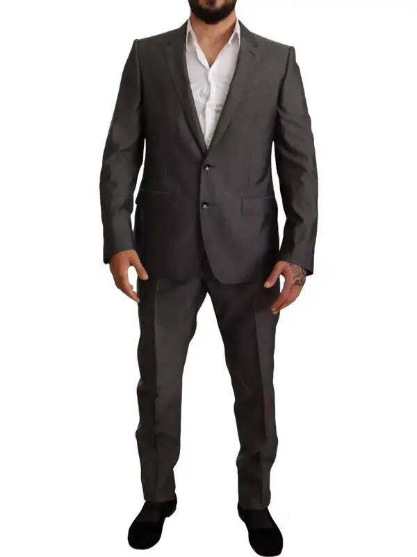 Dolce & Gabbana Martini Wool Suit - Grey