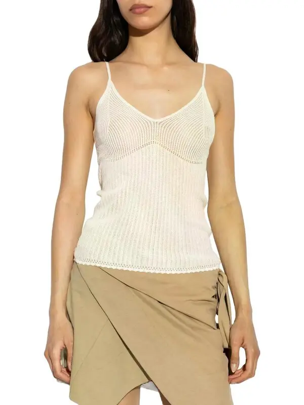 Isabel Marant Étoile Saloma Knit Tank Top - Neutrals