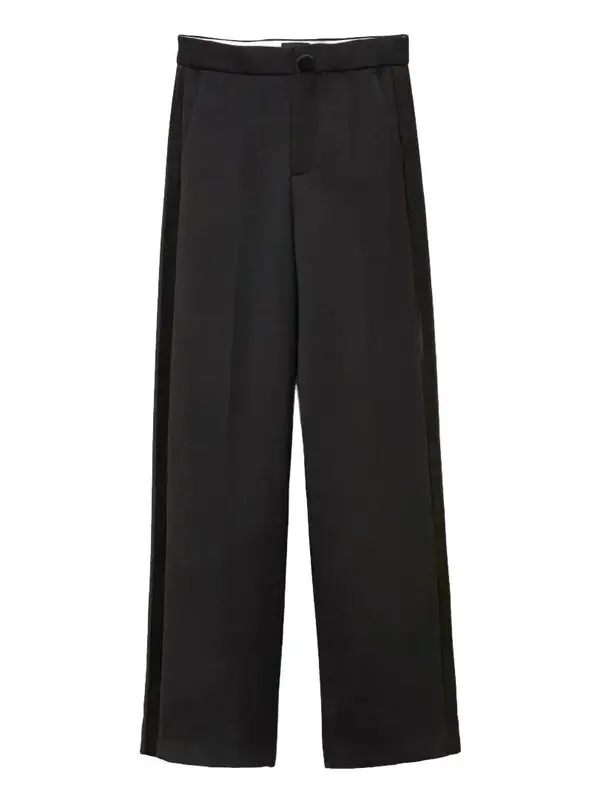 Marc Jacobs Tailored Trousers With Pressed Crease - Black