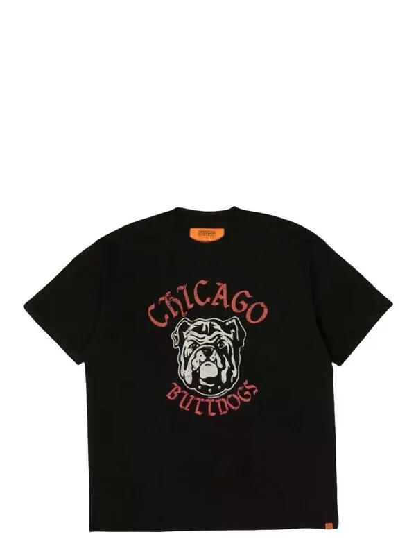 UNIVERSAL OVERALL Graphic Print T-shirt - Black