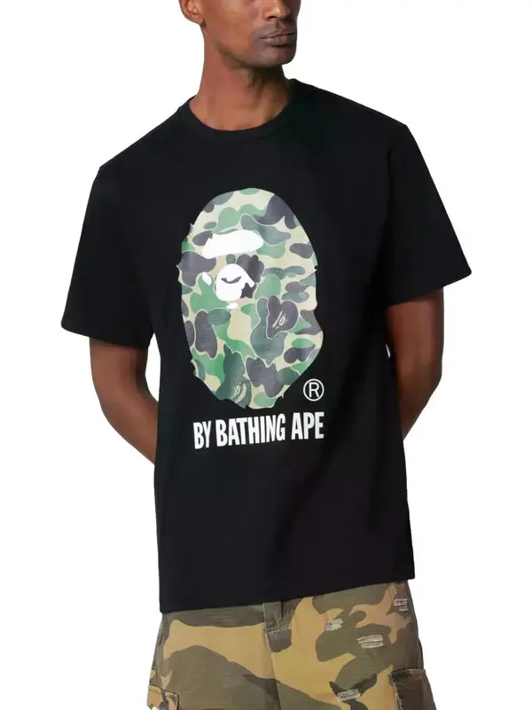 A BATHING APE 1st Camo Big Ape Head T-shirt - Black