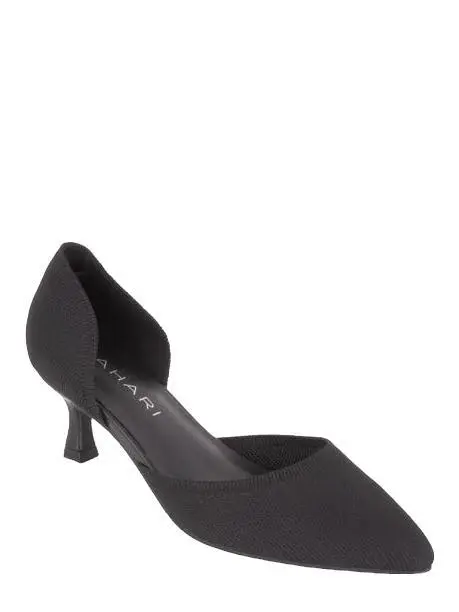 Tahari Moreno Half D'orsay Pumps - Black