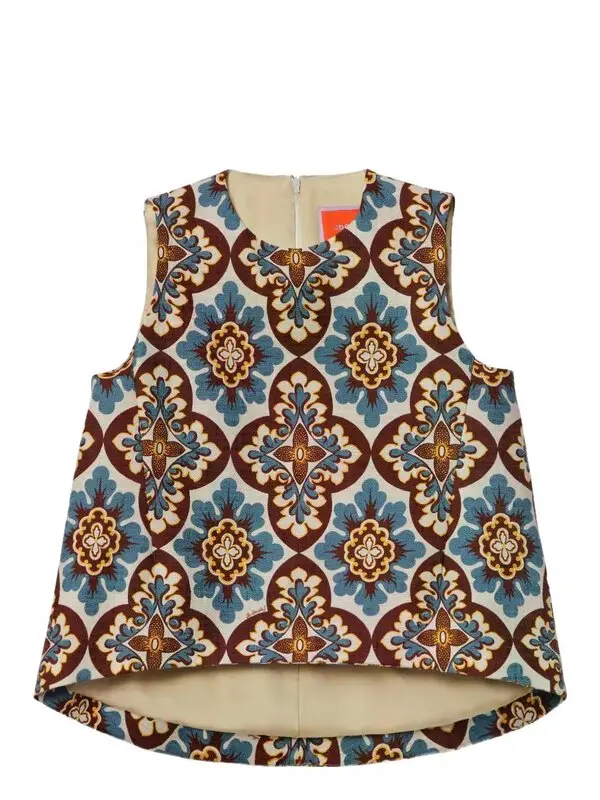 La DoubleJ La Scala Top In Rustic Cotton - Neutrals