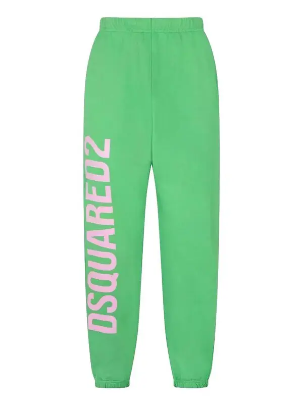 Dsquared2 Logo Print Track Pants - Green