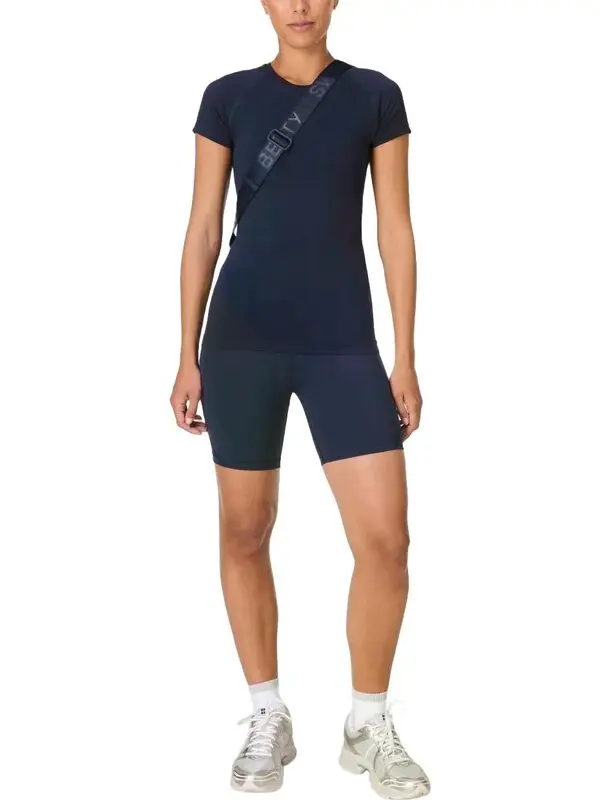 Sweaty Betty Short Sleeve T-shirt With Raglan Sleeves - Blue