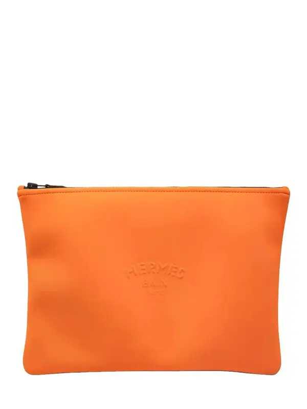 Hermès Neobain Case Clutch Bag - Orange