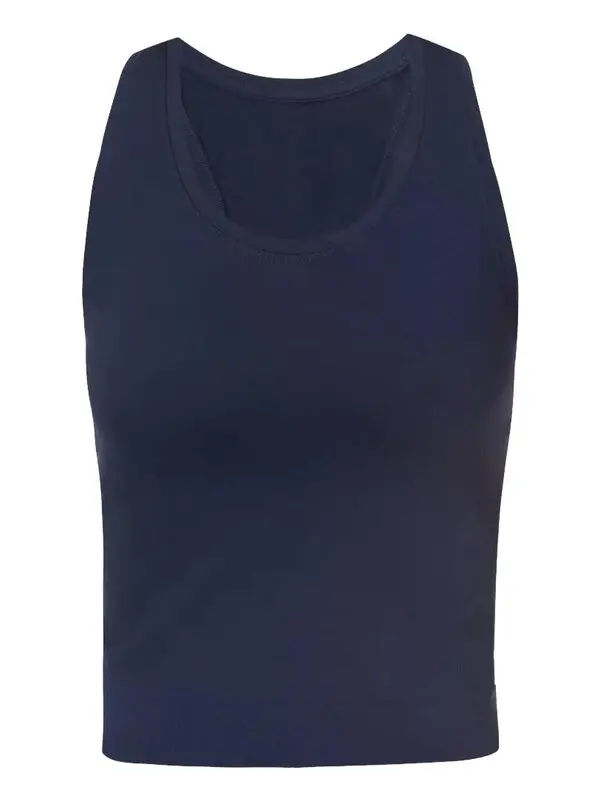 Sweaty Betty Logo Print Racerback Tank Top - Blue