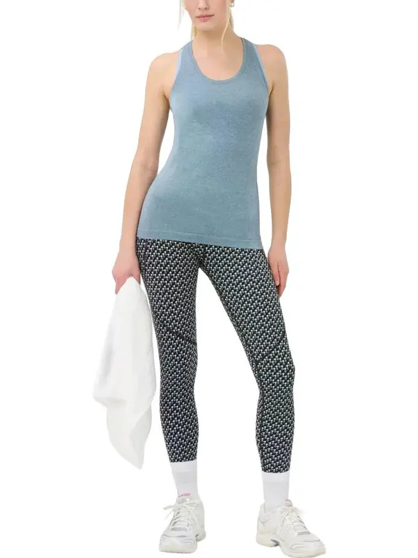 Sweaty Betty Marl Effect Racerback Tank - Blue