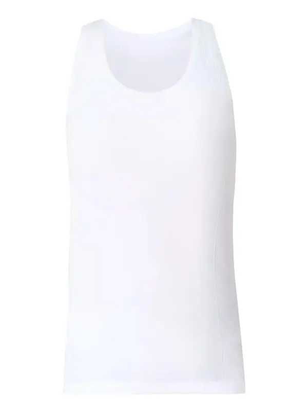 Sweaty Betty Ribbed Racerback Tank Top - White