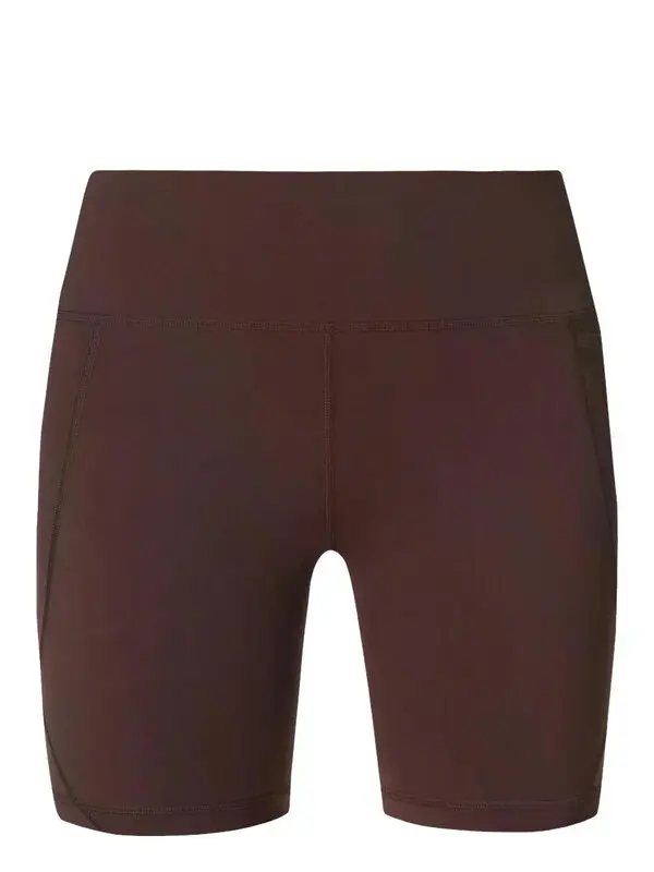 Sweaty Betty Power 6 High-waisted Shorts - Brown