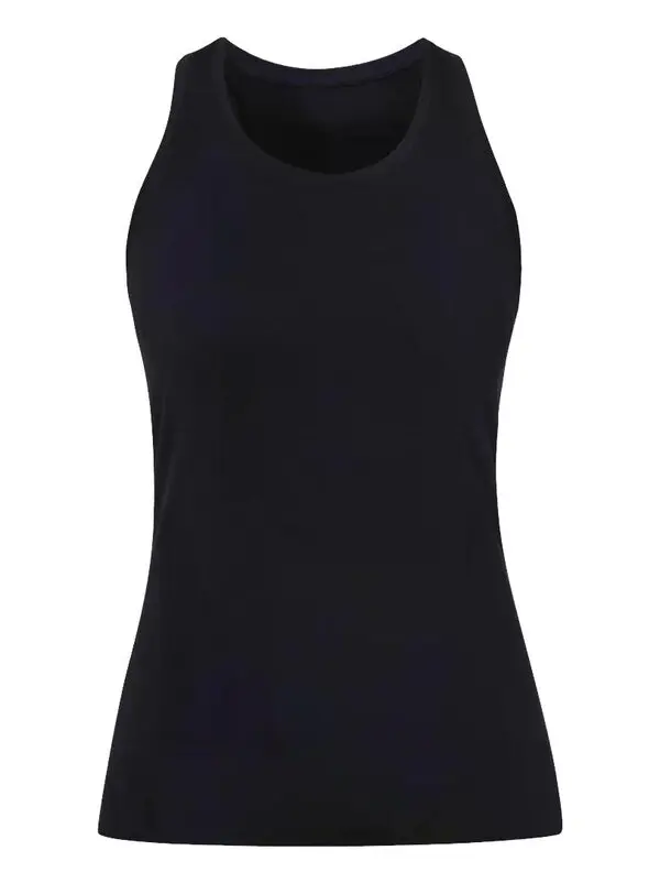 Sweaty Betty Racerback Top With Ribbed Texture - Black