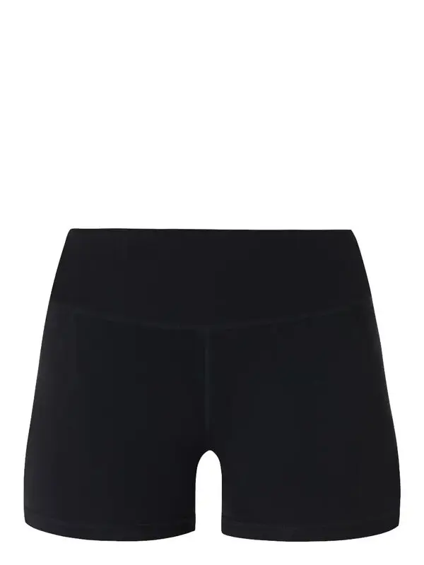 Sweaty Betty Power High-waisted Pocket Detail Shorts - Black