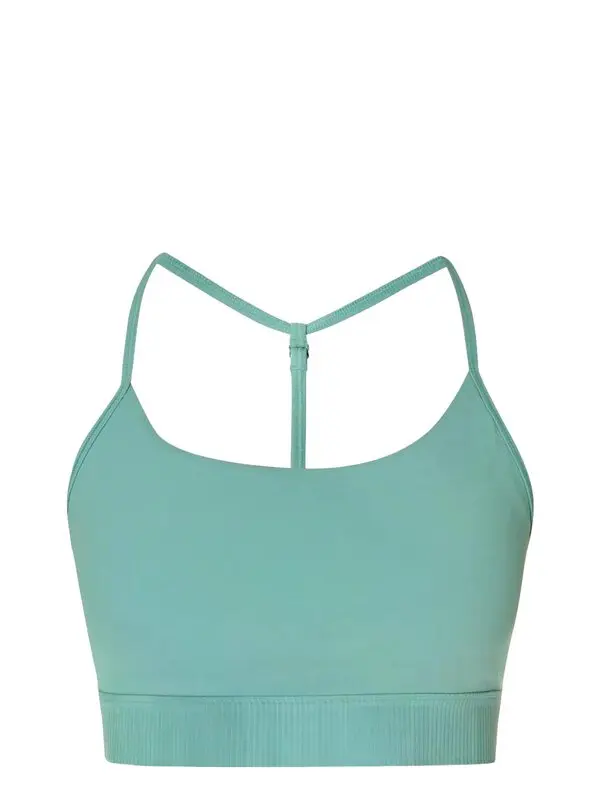 Sweaty Betty Ultimate Studio Ribbed-trim Sports Bra - Green