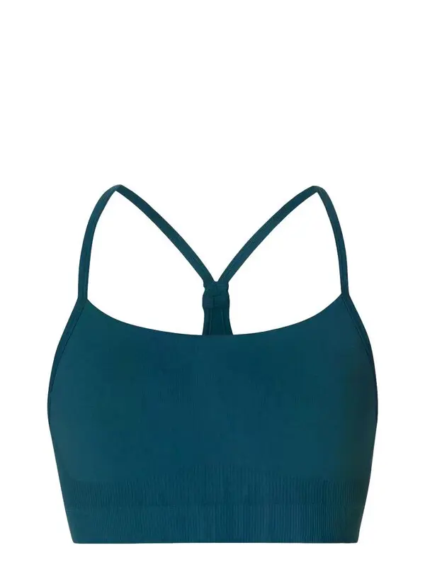 Sweaty Betty Spirit Restored Yoga Bra - Green