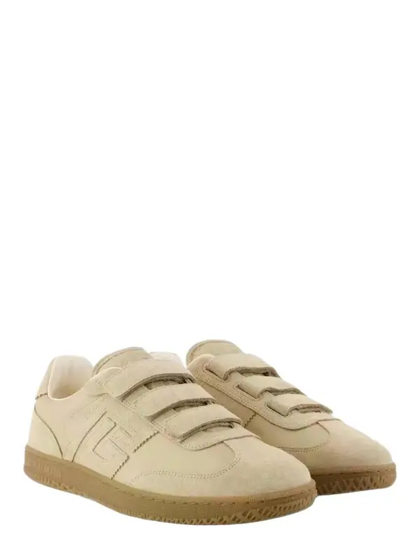 Balmain Swan Touch-strap Sneakers - Neutrals
