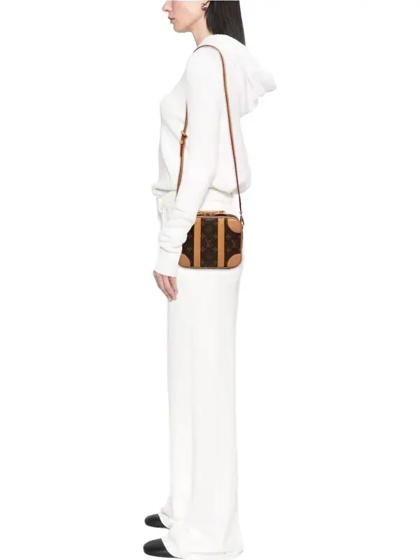 LOUIS VUITTON 2019 Monogram Valisette Bb Satchel - Brown