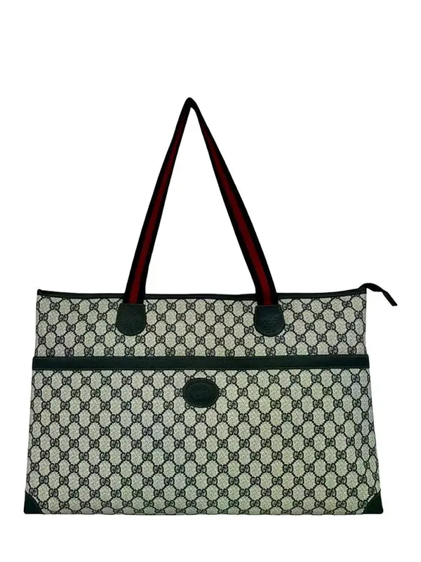 Gucci 20th Century Gg Plus Sherry Line Tote Bag - Neutrals