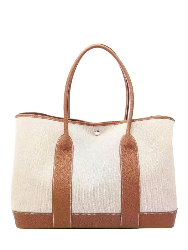 Hermès 2025 Toile And Negonda Garden Party 39 Tote Bag - Neutrals