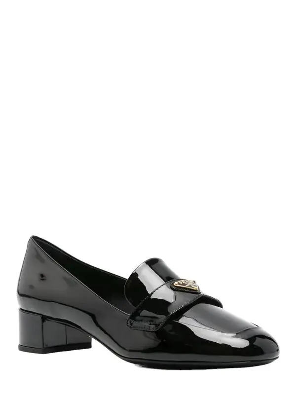 Prada 35mm Patent Leather Pumps - Black