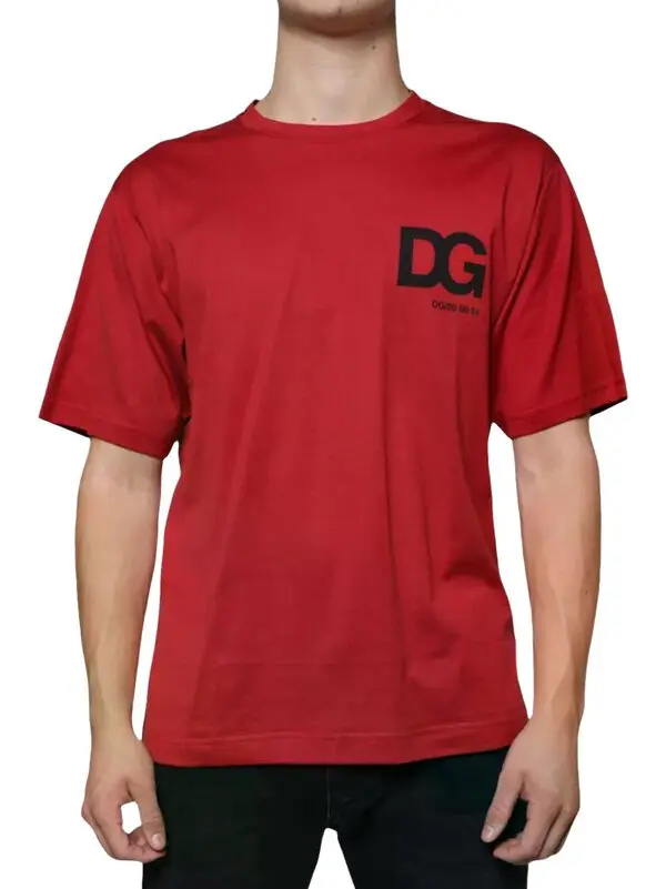 Dolce & Gabbana Logo-print T-shirt - Red