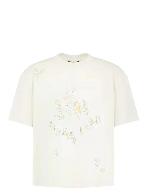 NAHMIAS Scribble Graphic-print T-shirt - White